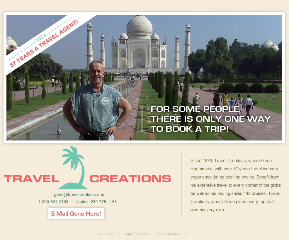 Travel Creations | Worldwide Travel Agent